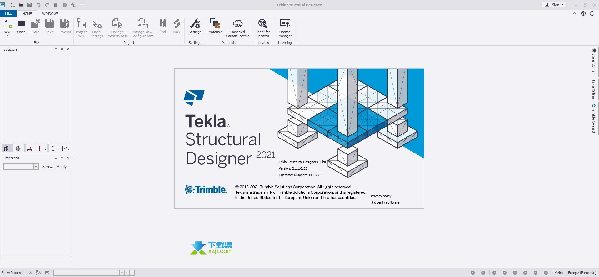 Tekla Structural Designer破解版(建筑分析软件)v2021SP4.1免费版-下载集